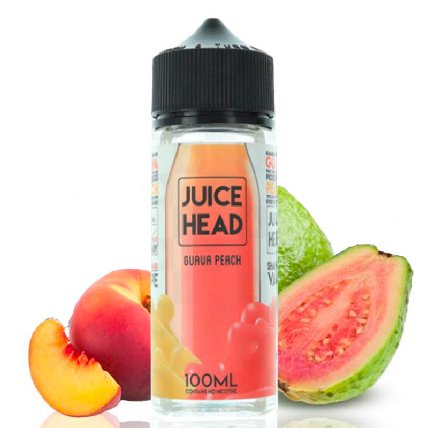 Juice Head Guava Peach – Chez Smoke – Cigarettes électroniques